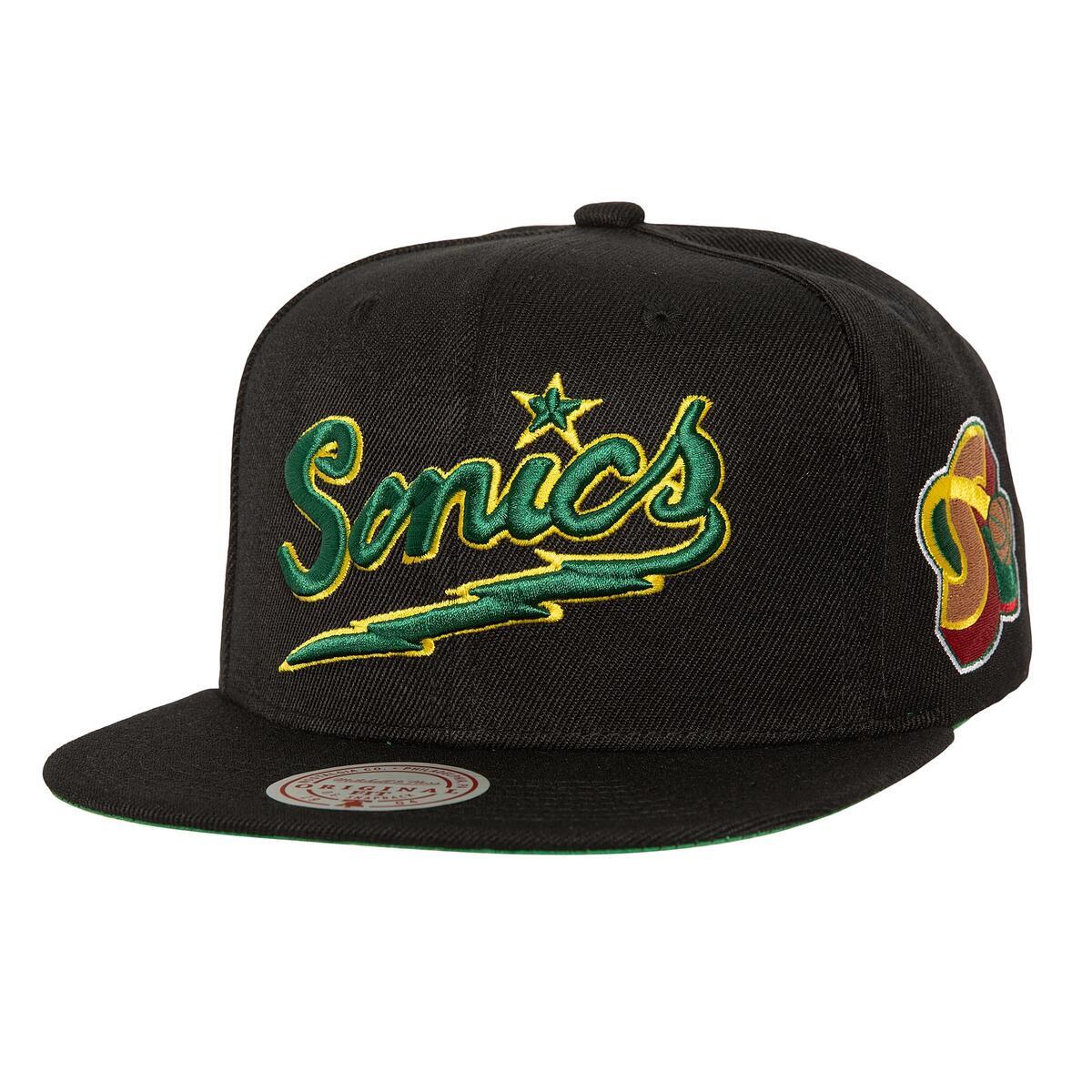 NBA TRIPLE PLAY SNAPBACK HWC SUPERSONICS - Black – ミッチェルアンドネスジャパン公式ストア