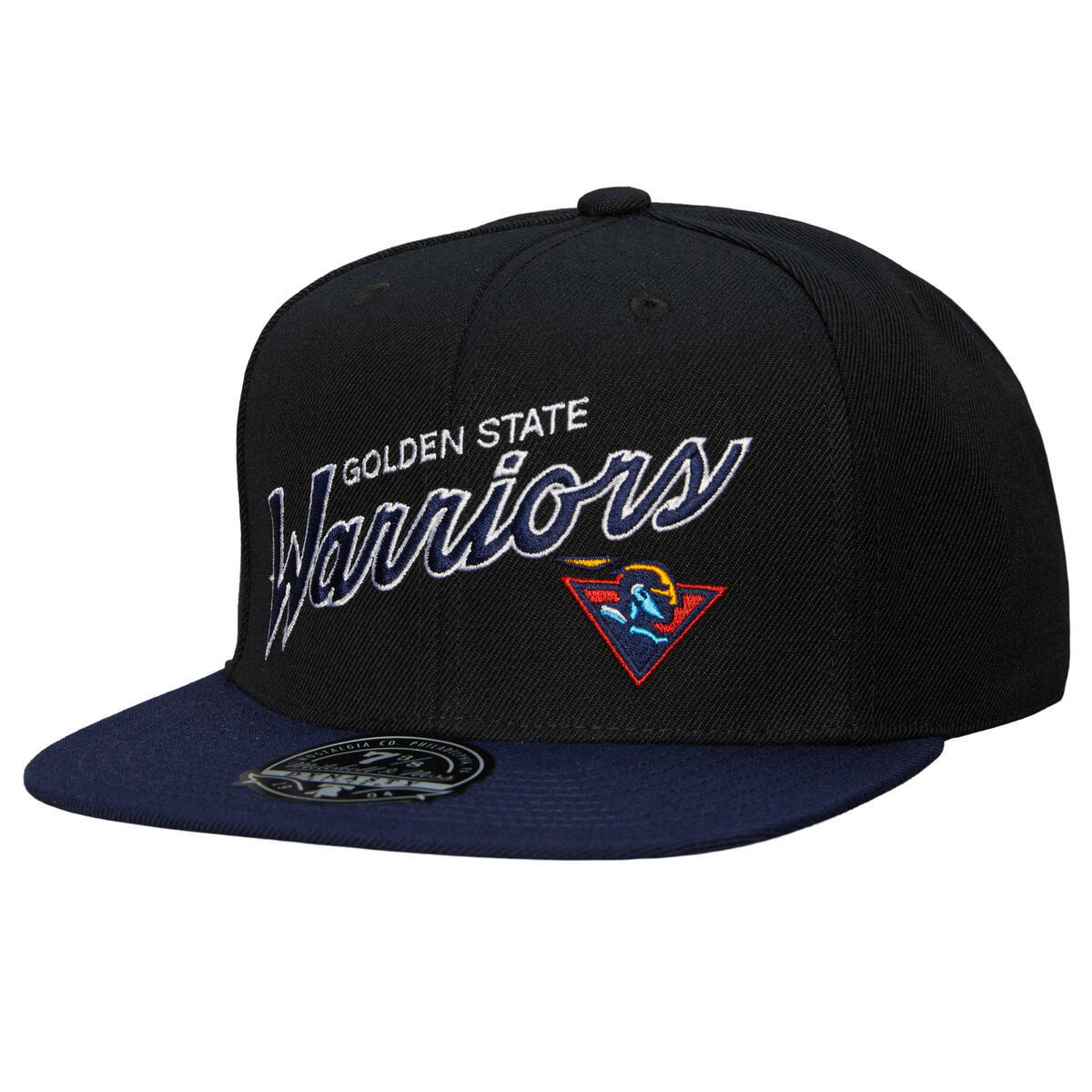 NBA TEAM SCRIPT 2.0 FITTED HWC WARRIORS - Black – ミッチェルアンドネスジャパン公式ストア
