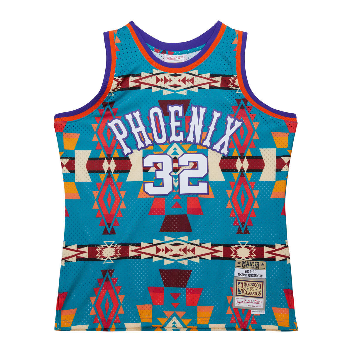 NBA MANOR X SUNS JERSEY SUNS AMAR'E STOUDEMIRE - Teal – ミッチェルアンドネスジャパン公式ストア